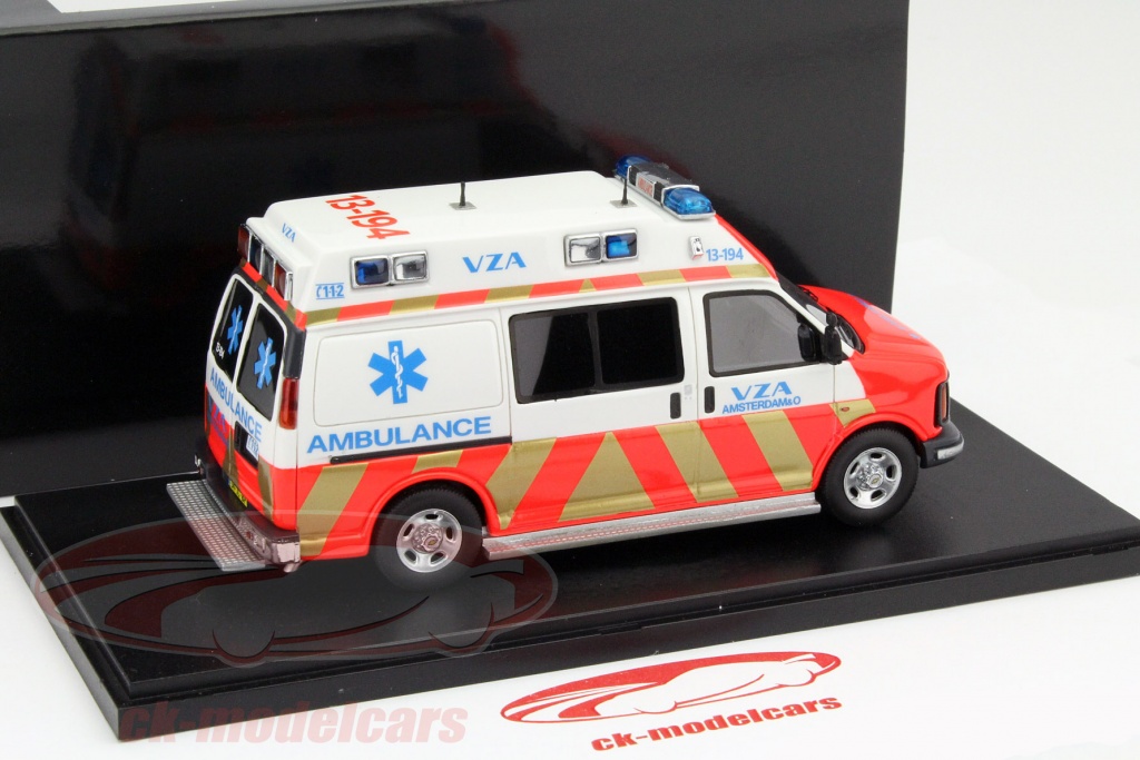 Neo 1:43 Chevrolet GMT 600 Ambulancia VZA Amsterdam NEO43598 modelo ...