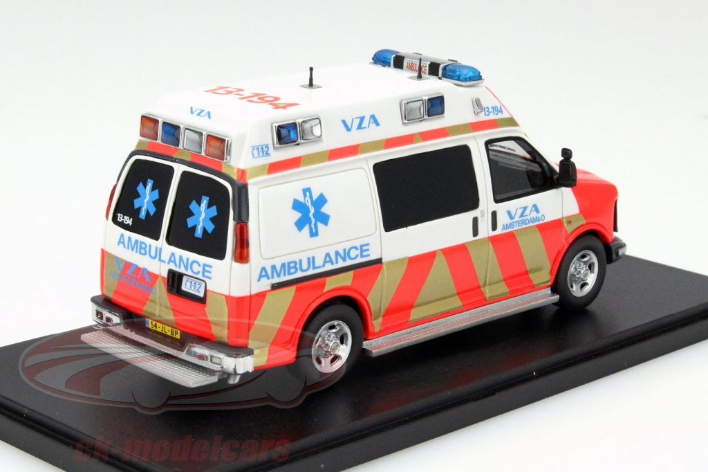 Neo 1:43 Chevrolet GMT 600 Ambulance VZA Amsterdam NEO43598 model auto ...