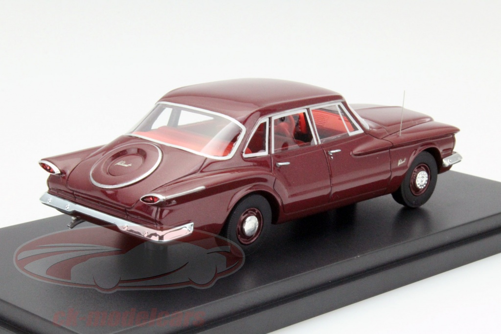 BoS-Models 1:43 Plymouth Valiant Sedan Year 1960 red BOS43060 model car ...