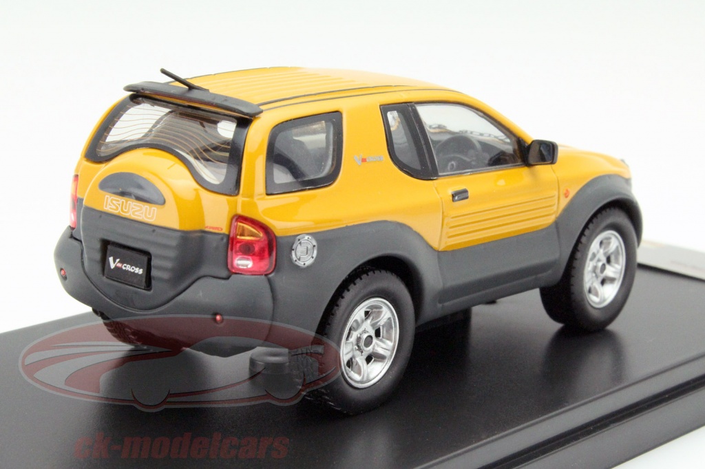 Premium X 1:43 Isuzu VehiCROSS Year 1997 yellow PRD421 model car PRD421 ...