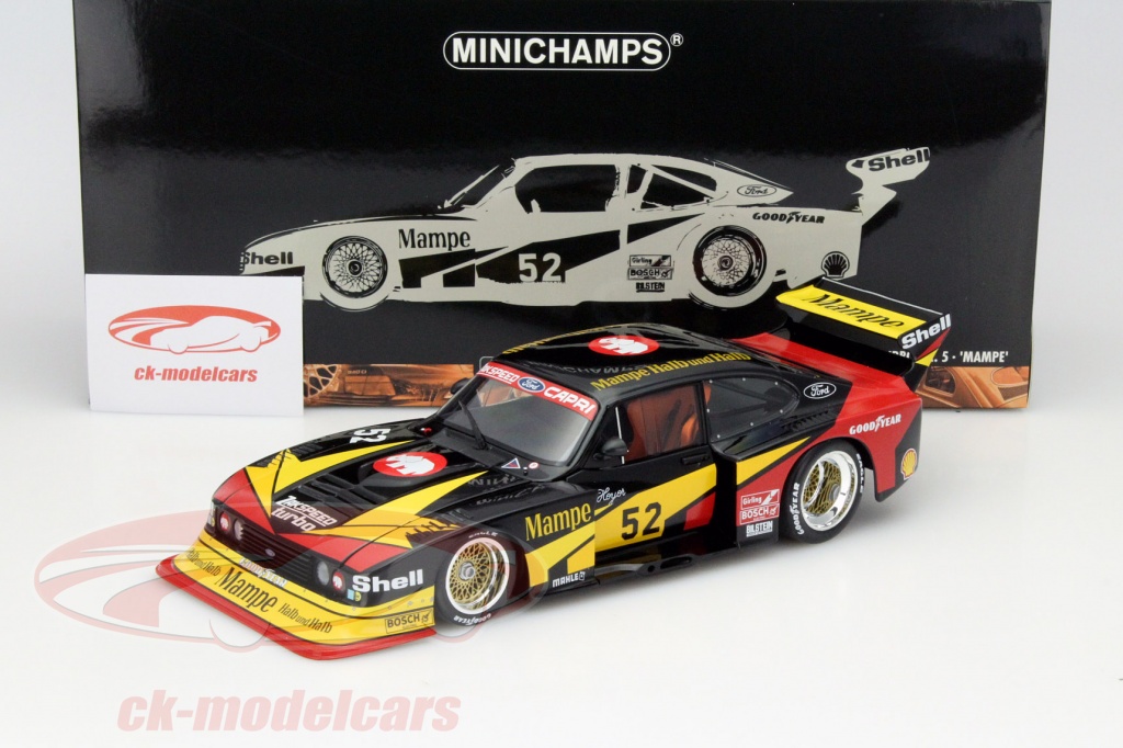 Minichamps 1:18 Ford Capri Turbo Gr. 5 #52 DRM 1978 Hans Heyer ...