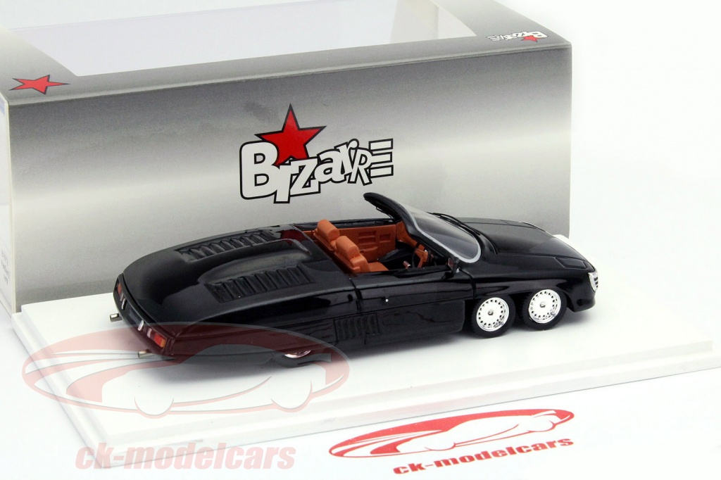 Spark 1:43 Panther 6 Year 1977 black Bizarre B1012 model car B1012 ...