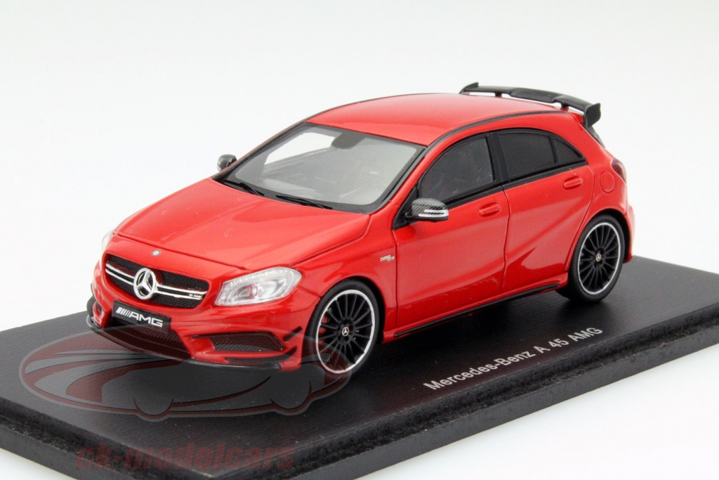 Spark 1:43 Mercedes-Benz A45 AMG Year 2014 red S1075 model car S1075 ...