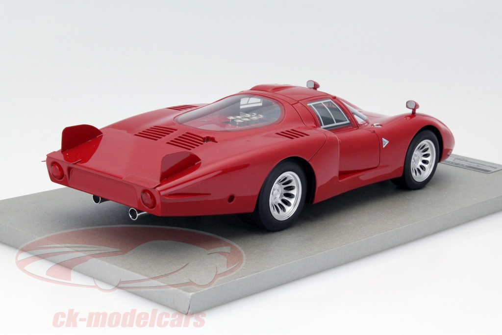 Tecnomodel 1:18 Alfa Romeo 33.2 Coda Lunga Long Tail Press Car 24h ...