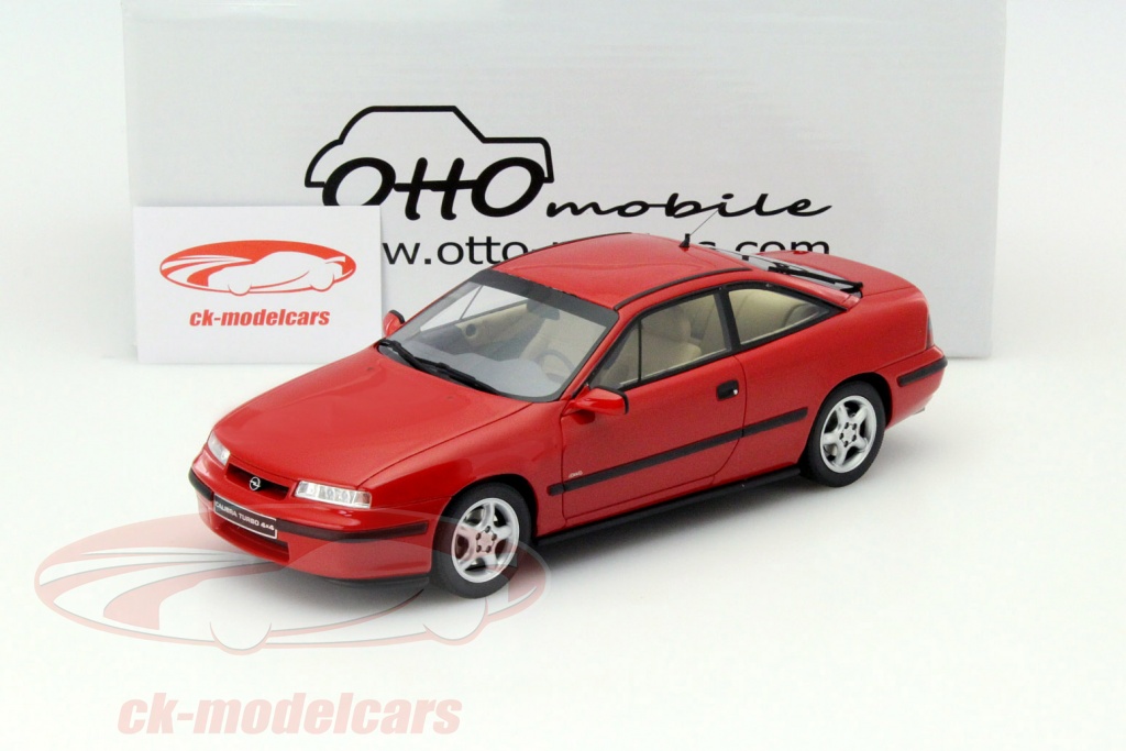 Ottomobile 1:18 Opel Calibra Turbo 4x4 Year 1996 red OT172 model car ...