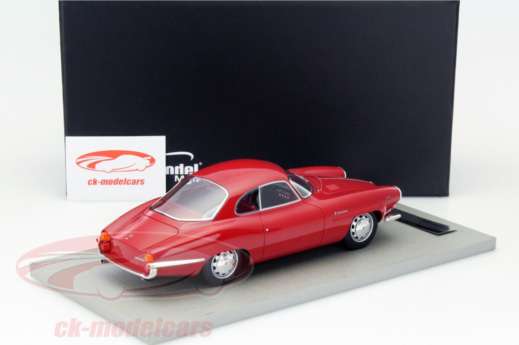 Tecnomodel 1:18 Alfa Romeo Giulia SS 1600 Année 1963 rouge / noir ...