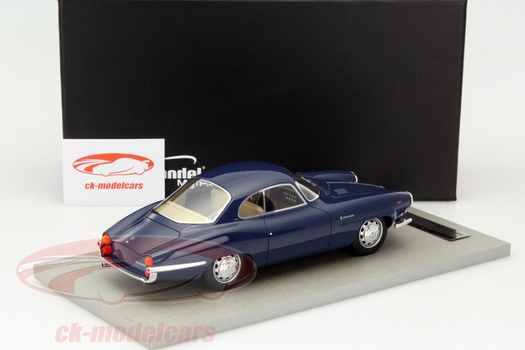 Tecnomodel 1:18 Alfa Romeo Giulia SS 1600 Year 1963 blue / beige ...