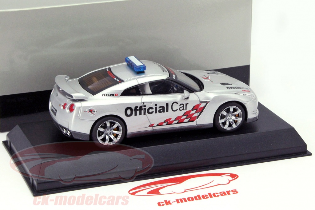 Kyosho 1:43 Nissan GT-R (R35) Official Car Fuji Speedway silverware ...