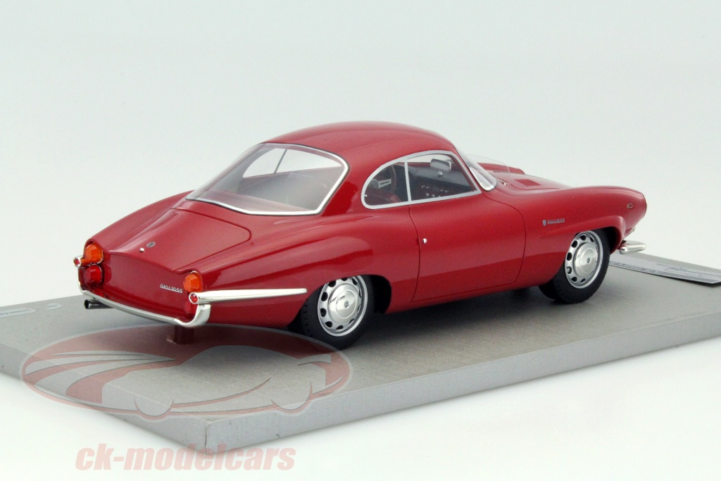 Tecnomodel 1:18 Alfa Romeo Giulia SS 1600 Année 1963 rouge / noir ...