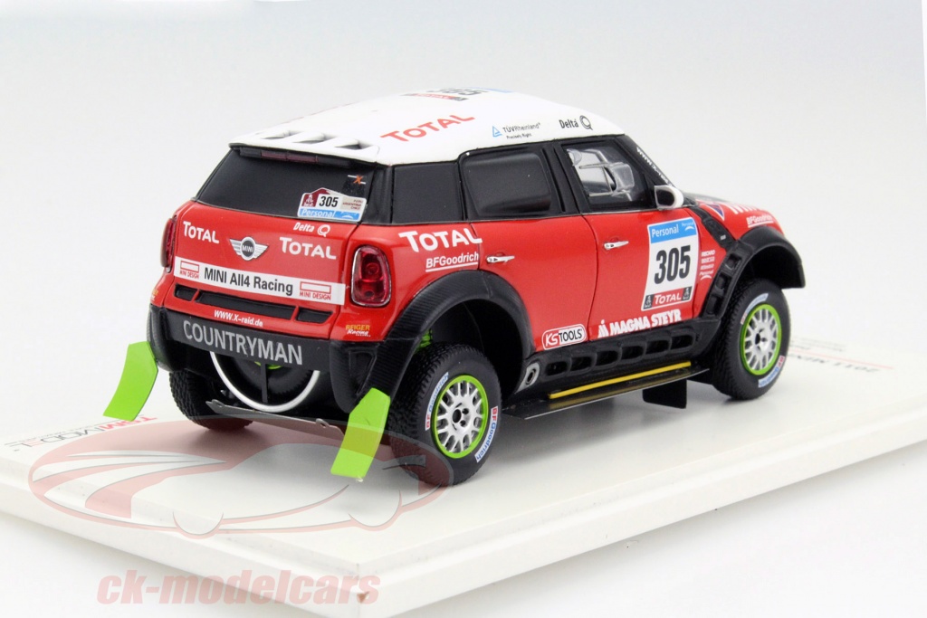 True Scale 1:43 Mini All4 Racing #305 Dakar Rally 2011 TSM114351 model ...