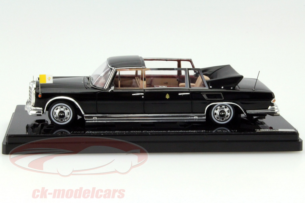 True Scale 1:43 Mercedes-Benz 600 Pullman Landaulet - Pope Paul VI ...