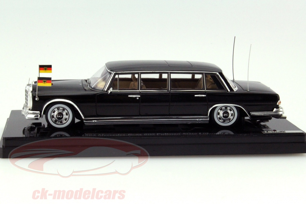 True Scale 1:43 Mercedes-Benz 600 Pullman State Limousine Germany black ...