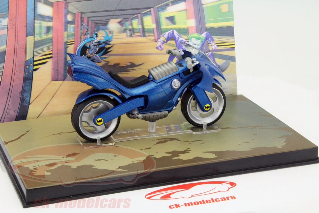 Altaya 1:43 Batman Legends of the Dark Knight Batcycle bleu MAG EY38 ...