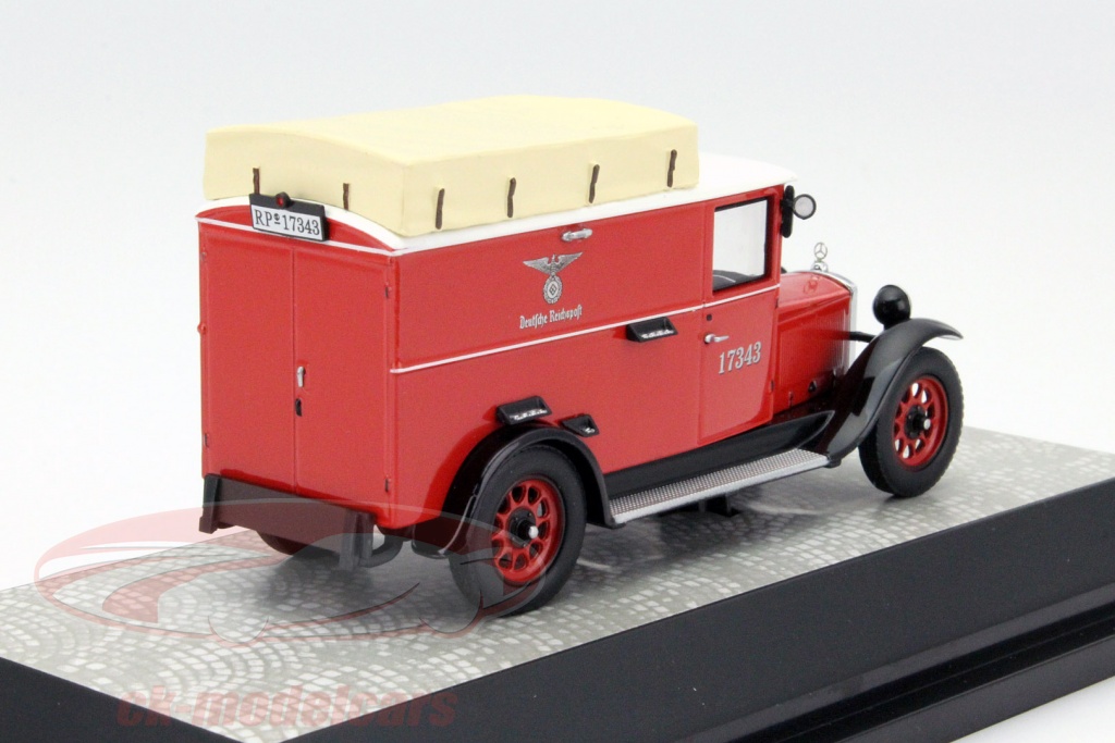 Premium Classixxs 1:43 Mercedes-Benz L1000 German Reichspost red 018031 ...