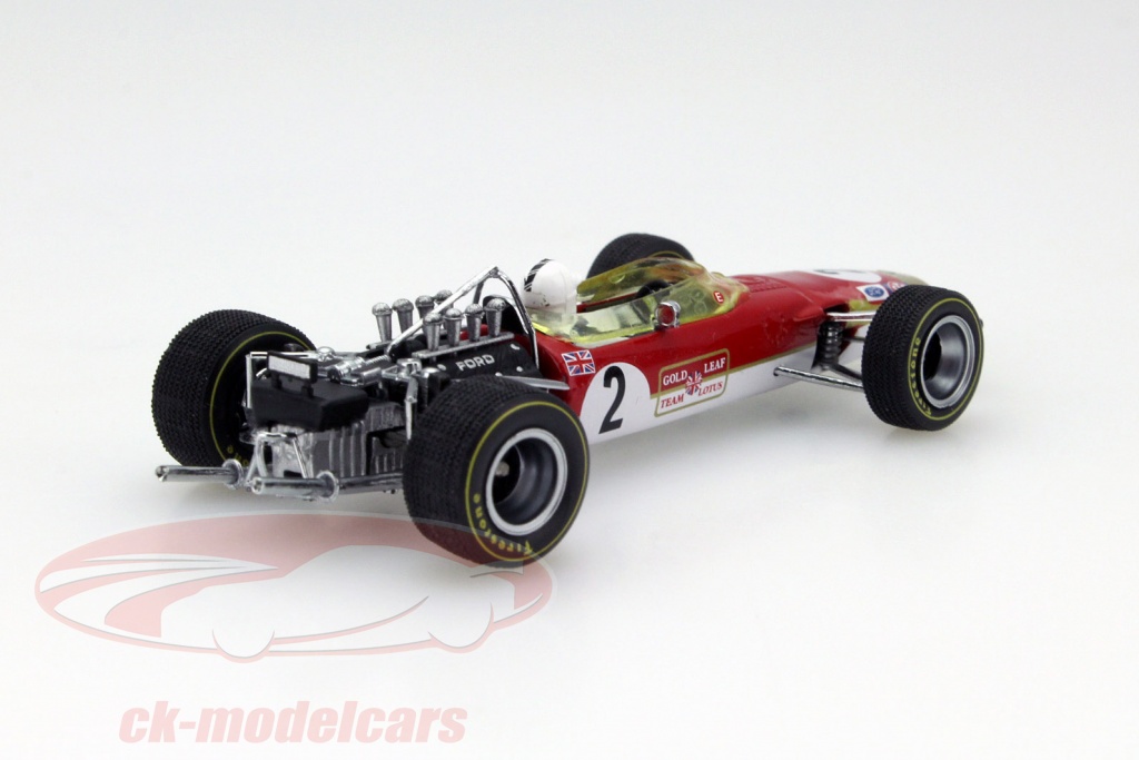 Quartzo 1:43 Richard Attwood Lotus 49b #2 Monaco GP Formule 1 1969 ...
