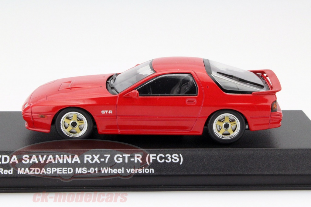 Kyosho 1:43 Mazda Savanna RX-7 GT-R (FC3S) red 3302 model car 3302 4548565261338
