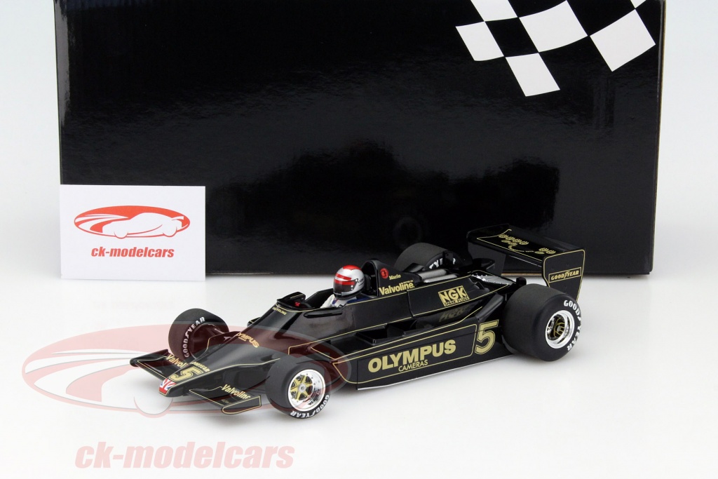Minichamps 1:18 Mario Andretti Lotus Ford 79 #5 World Champion Formula 1 1978 100780005 model ...