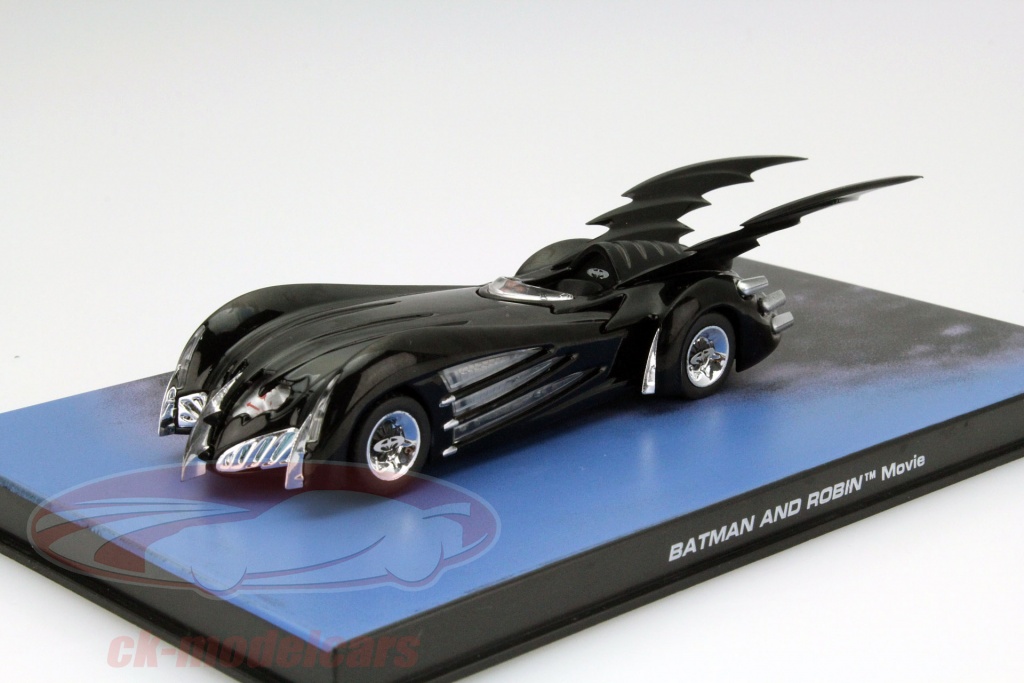 Altaya 1:43 Batmobile out the Movie Batman and Robin 1997 black MAG ...
