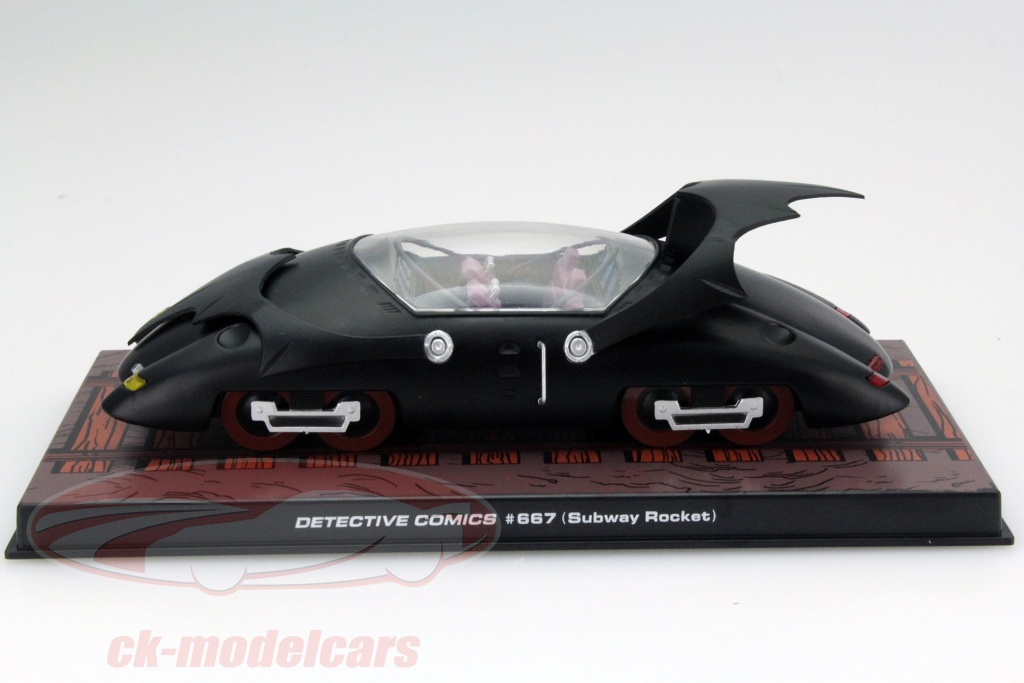 Altaya 1:43 Batman Detective Comics #667 Subway Rocket black CK920319 ...