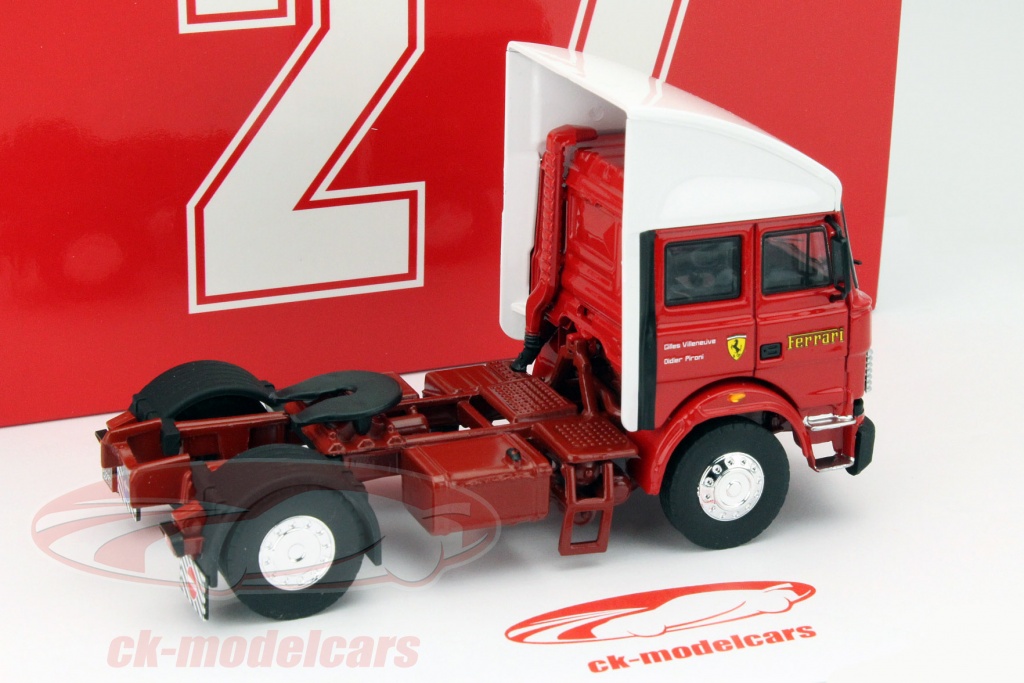 Brumm 1:43 Fiat Iveco 190 Race Transporter Scuderia Ferrari Formula 1 ...
