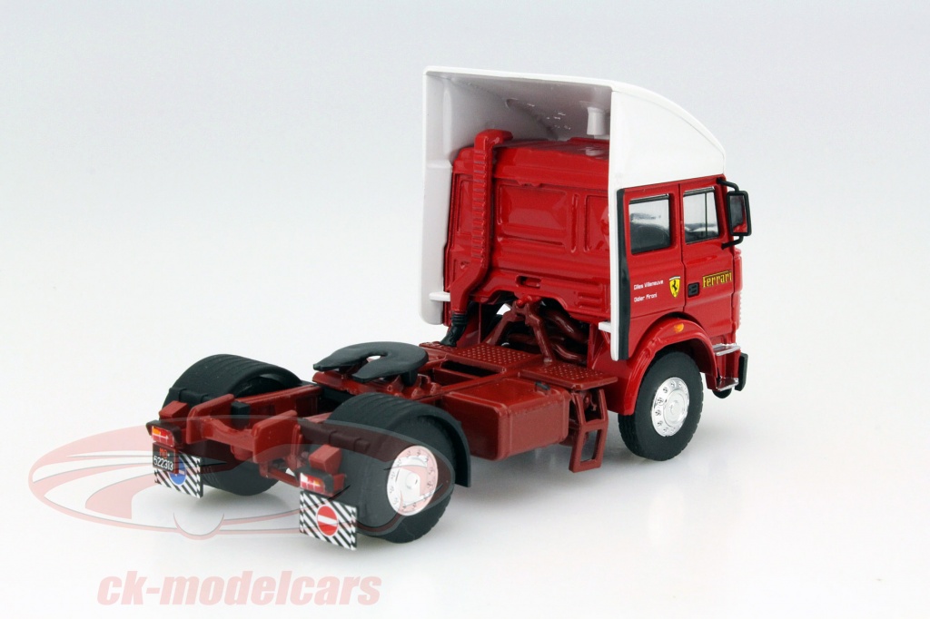 Brumm 1:43 Fiat Iveco 190 Race Transporter Scuderia Ferrari Formula 1 ...