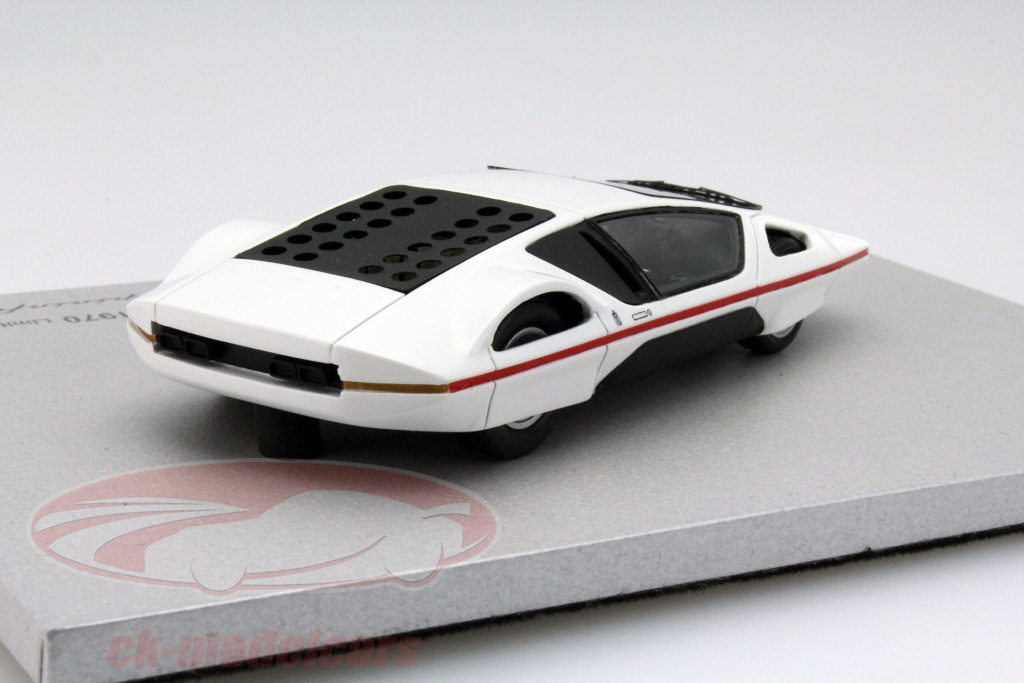 La Mini Miniera 1:43 Pininfarina Ferrari Modulo Year 1970 white PF007 ...