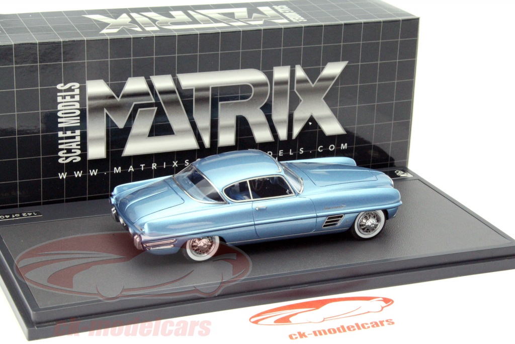 Matrix 1:43 Dodge Firearrow III Ghia-Exner Year 1954 blue metallic ...