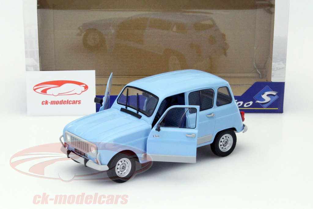 Solido 1:18 Renault 4 GTL Light Blue S1800103 model car S1800103 ...