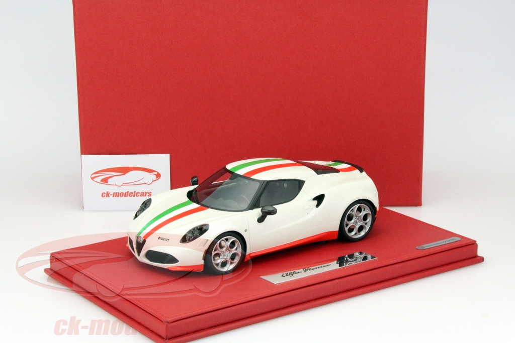 BBR Models 1:18 Alfa Romeo 4C Safety Car Superbike Moscow 2013 mat ...