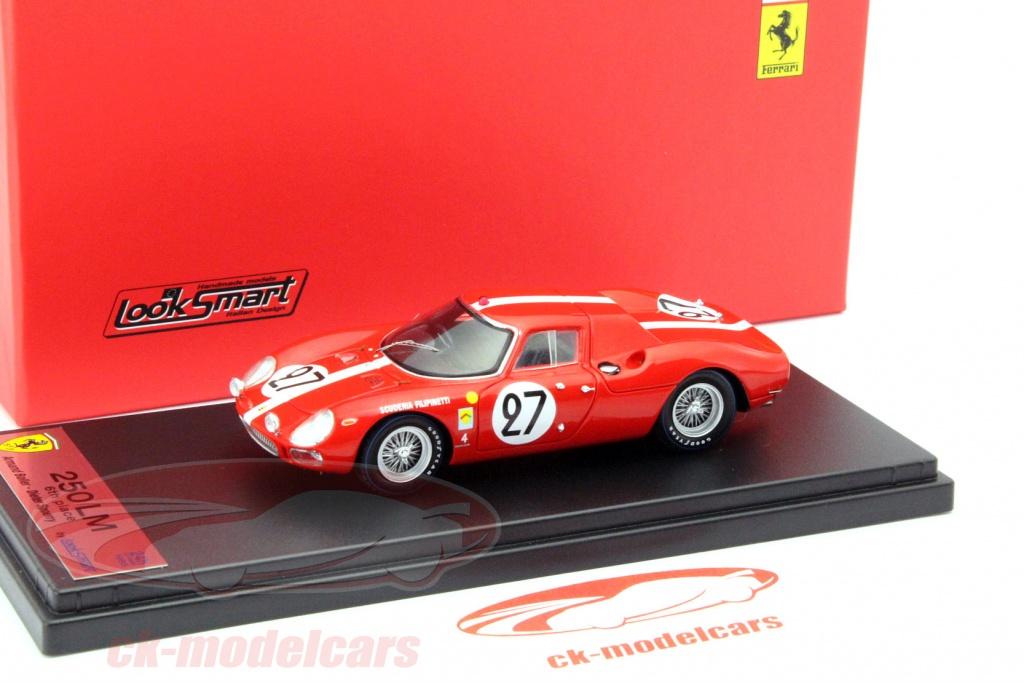 LookSmart 1:43 Ferrari 250 LM #27 24h LeMans 1965 Spoerry, Boller ...