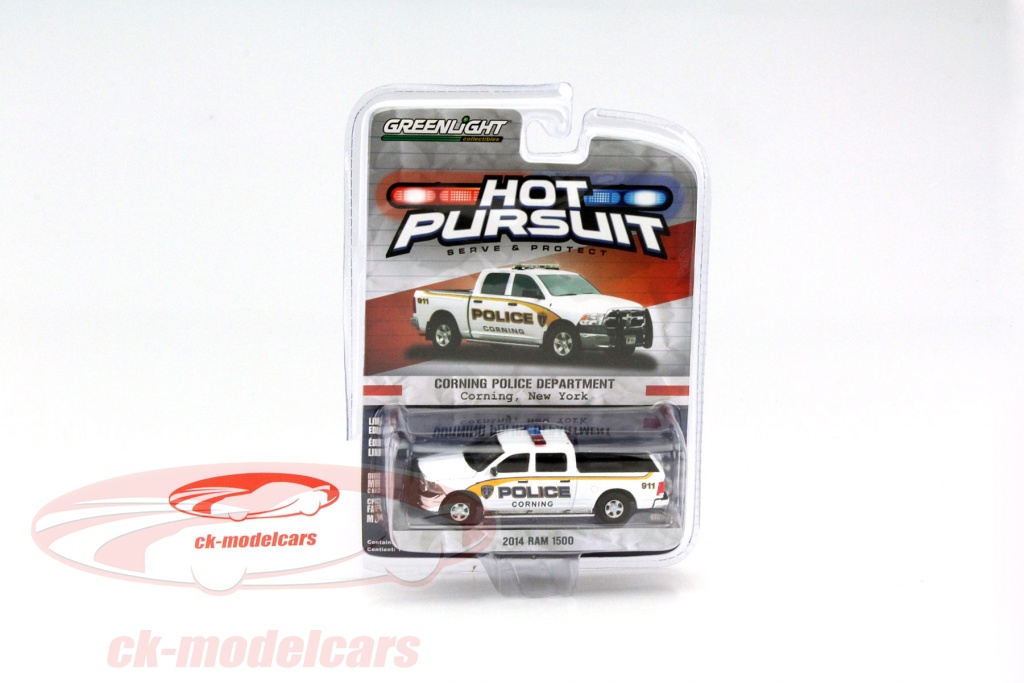 Greenlight 1:64 Dodge Ram 1500 Year 2014 Corning Police Department ...