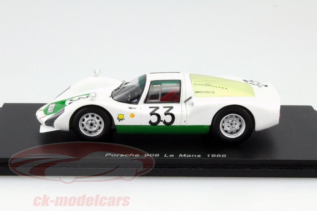 Spark 1:43 Porsche 906 #33 24h LeMans 1966 Porsche System Engineering ...