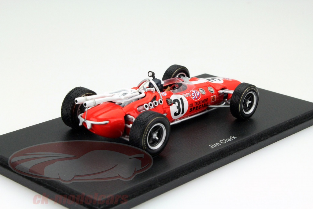 Spark 1:43 Jim Clark Lotus 38 #31 Indy 500 1967 S4274 model car S4274 ...