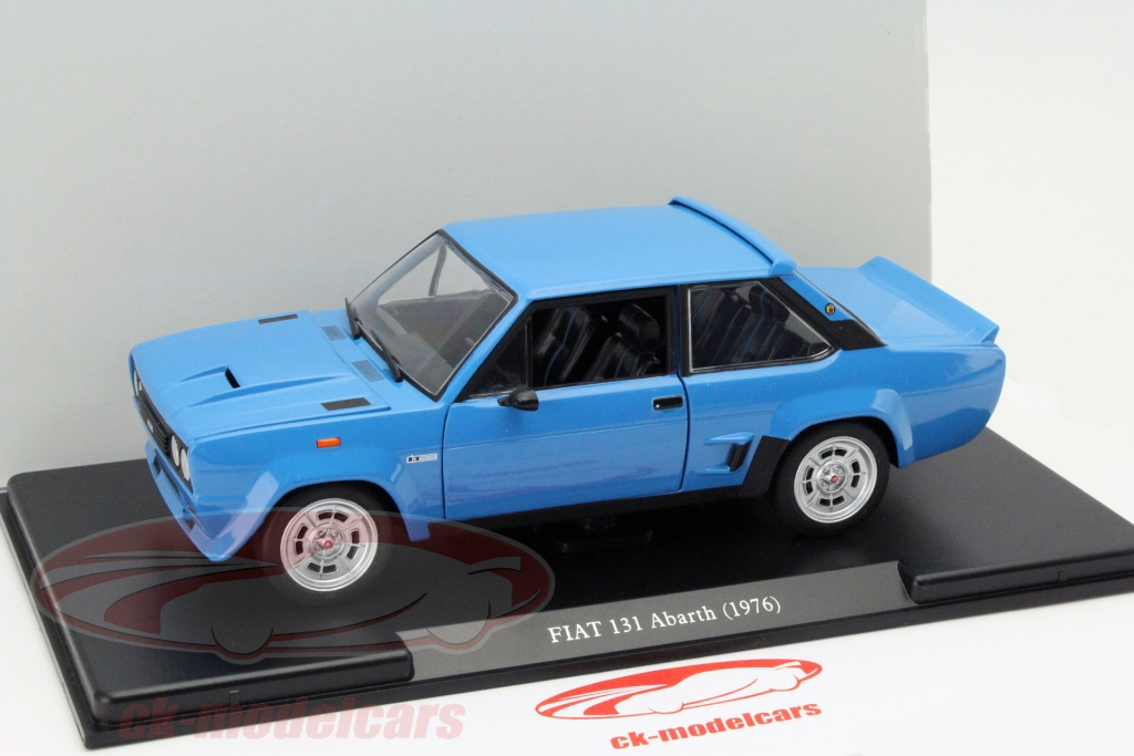 Leo Models 1:24 Fiat 131 Abarth イヤー 1976 ブルー CK920412 モデル 車 CK920412