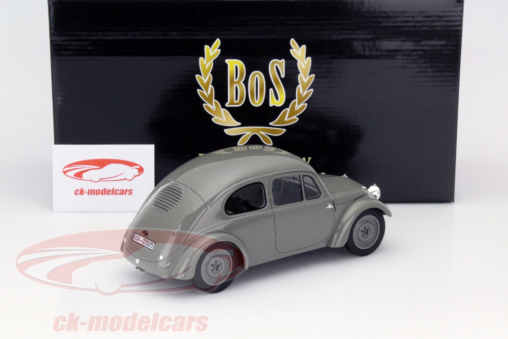 BoS-Models 1:18 Volkswagen VW Prototyp V3 Experiment car Year 1936 Grey ...