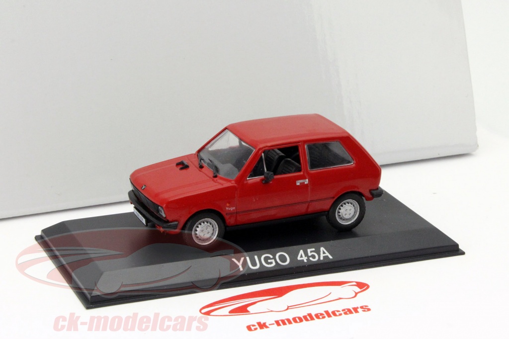 Altaya 1:43 Yugo 45A red CK920408 model car CK920408