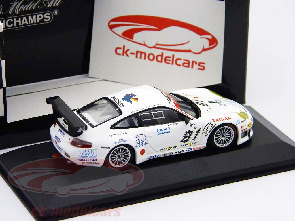 Minichamps 1:43 Porsche 911 GT3 RS #91 1000 km Spa Francorchamps 2005 400056991 modello auto ...