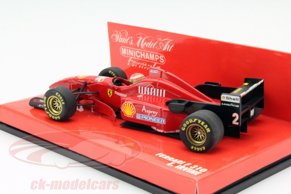Minichamps 1:43 Eddie Irvine Ferrari F 310 #2 Formula 1 1996 430960002 model car 430960002 ...