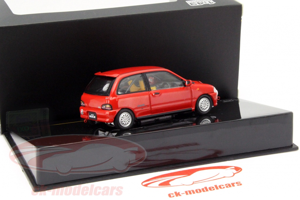 Ixo 1:43 Subaru Vivio RX-R Test Car Year 1993 red MOC160 model car ...