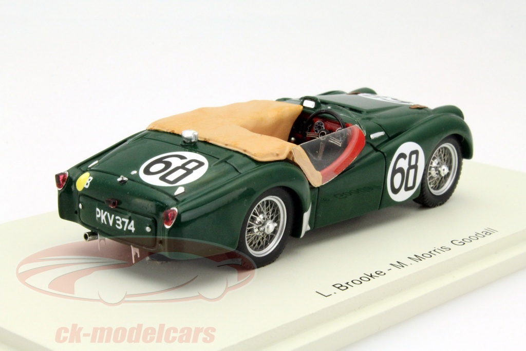 Spark 1:43 Triumph TR2 #68 24h LeMans 1955 Brooke, Morris-Goodall S1394 ...
