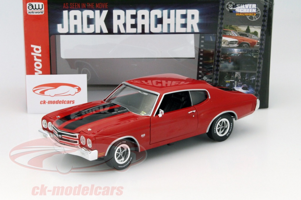 AutoWorld 1:18 Chevrolet Chevelle SS out the Movie Jack Reacher 2012 ...