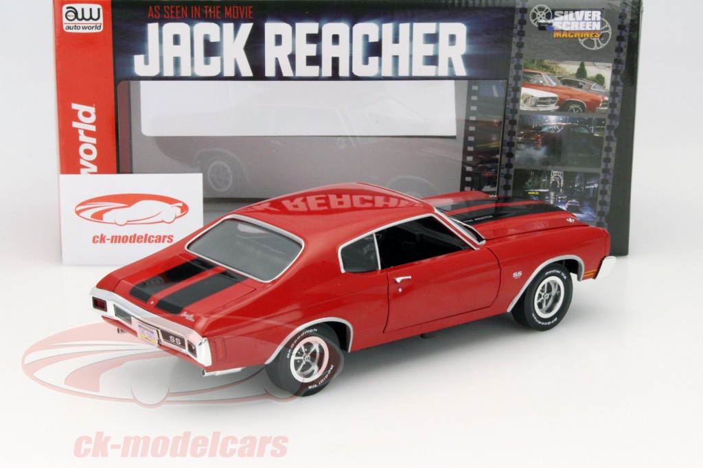AutoWorld 1:18 Chevrolet Chevelle SS out the Movie Jack Reacher 2012 ...