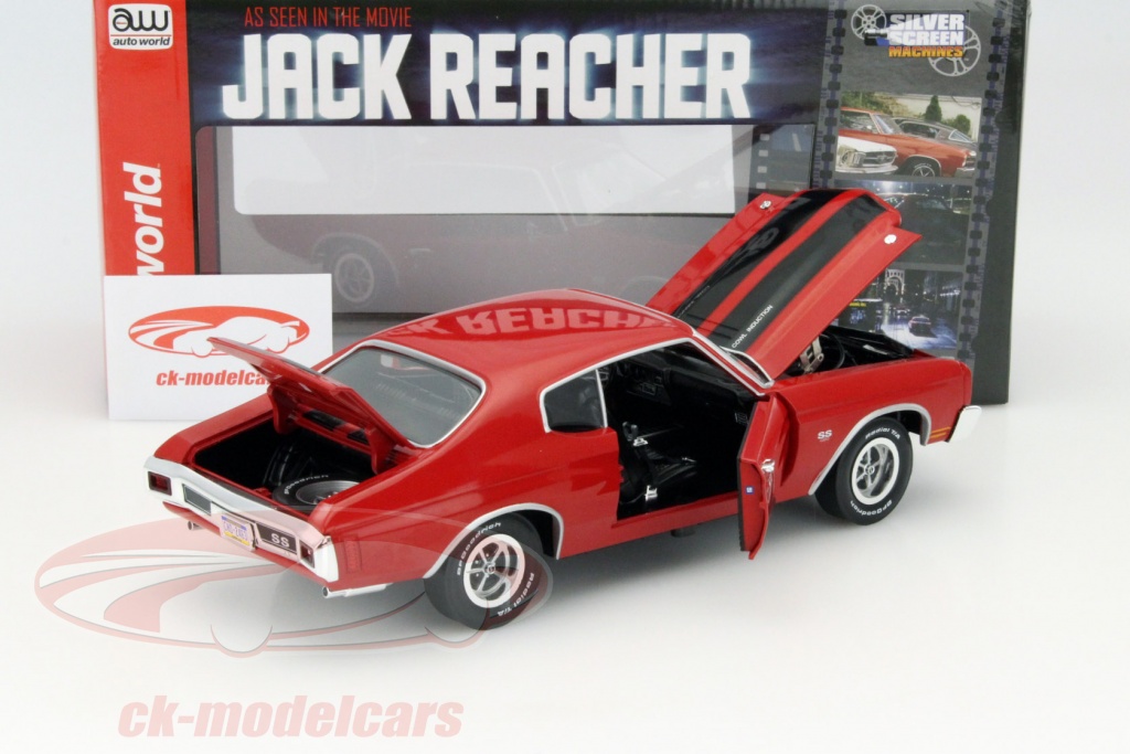 AutoWorld 1:18 Chevrolet Chevelle SS desde la Película Jack Reacher ...