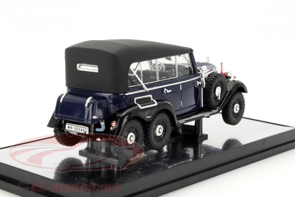 Signature Models 1:43 Mercedes-Benz G4 Year 1938 blue / black PM43710 ...