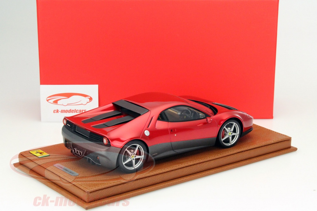 BBR Models 1:18 Ferrari SP12 EC Baujahr 2012 rot P1860DV Modellauto ...