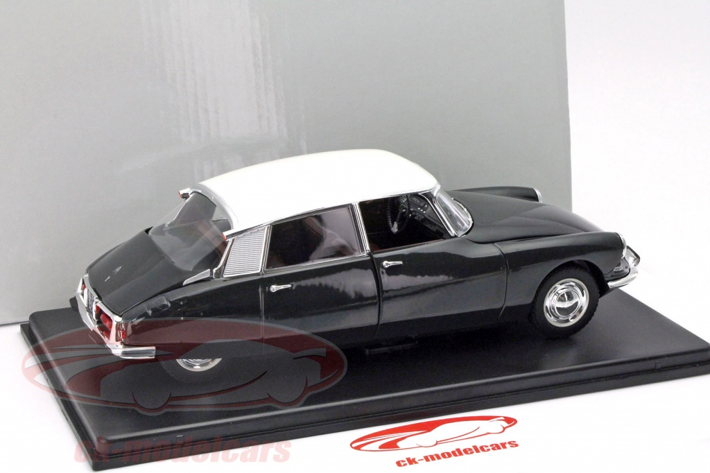Leo Models 1:24 Citroen DS 19 Baujahr 1963 dark gray CK920697 model car ...