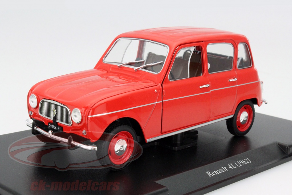Leo Models 1:24 Renault 4L イヤー 1962 赤 CK920428 モデル 車 CK920428