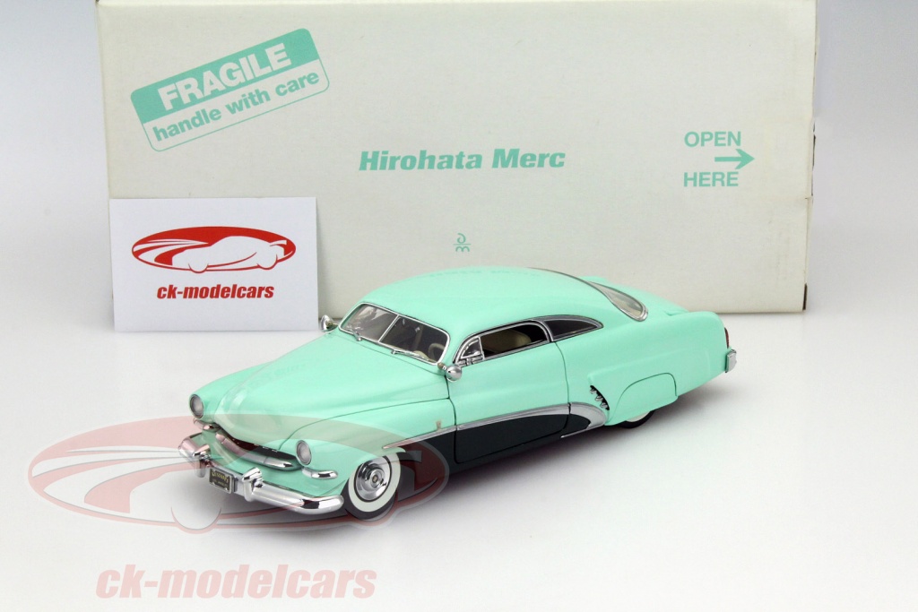 Danbury Mint 1:24 Hirohata Merc mintgrün / dark green CK model car CK 1883001000018