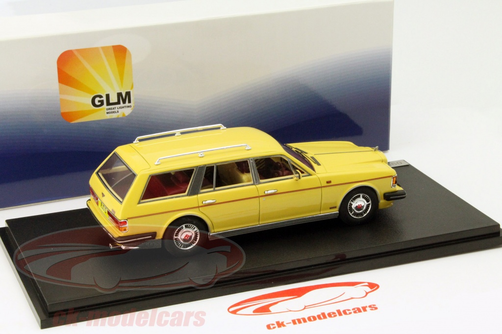 Great Lighting Models 1:43 Bentley Jankel Silver Spirit Station yellow ...
