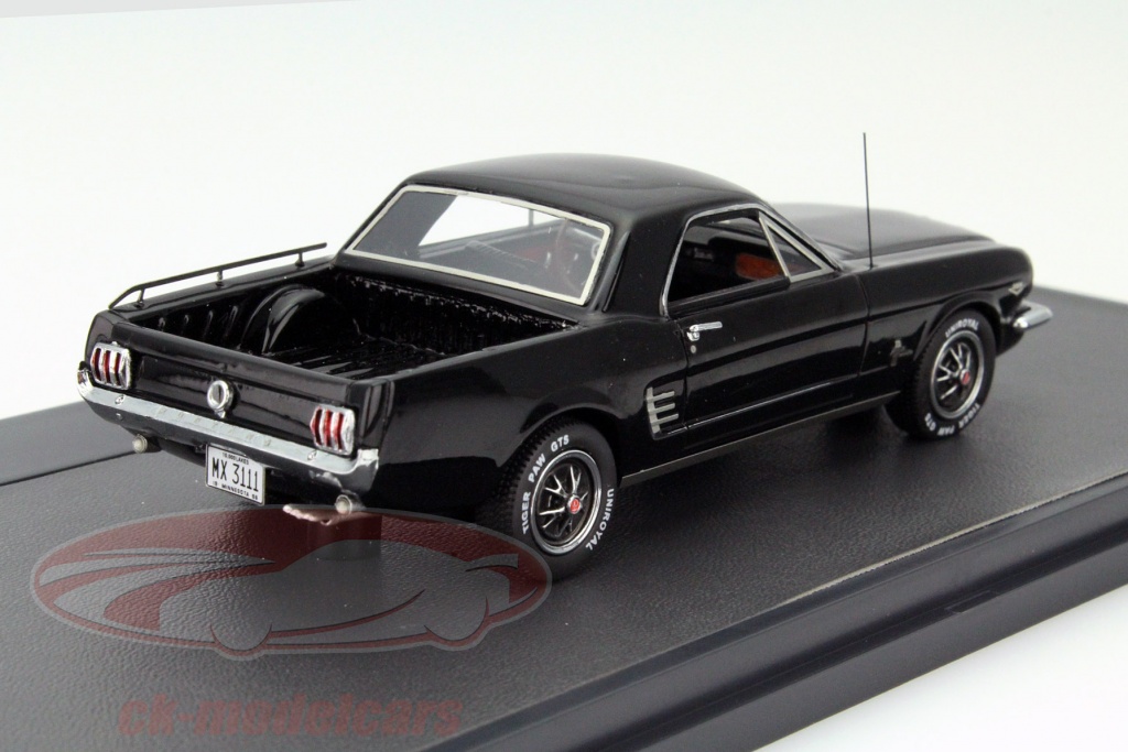 Matrix 1:43 Ford Mustang Mustero Pick Up Year 1966 black MX20603-111 ...